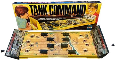 Retro Tank Command Game By Ideal Games Vintage 1975 £1899 Picclick Uk