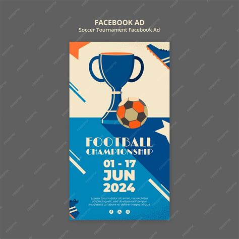 Free Psd Soccer Champions Template