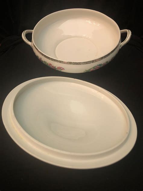 Antique John Maddock And Sons England Royal Vitreous Covered Vegetable Etsy