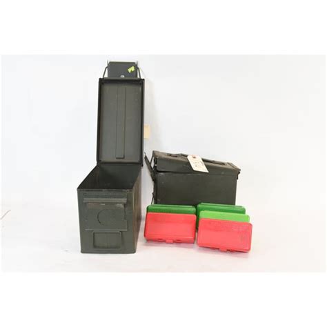 Box Lot Ammunition Containers