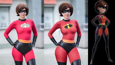 Robin Body Art Elastigirl In Realife Ahah Thanks