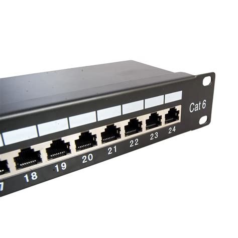 Wholesale 19 Inch 1U Keystone Jack Patch Panel Manufacturers 24 Port 3m Patch Panel With Cable