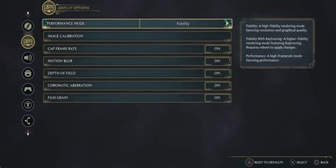 Hogwarts Legacy What Are The Best Difficulty And Image Quality Settings