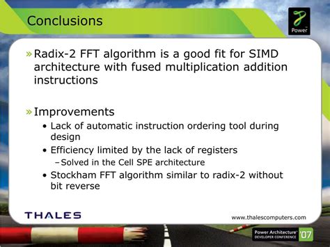 Ppt Optimizing Radix 2 Fft Algorithm For Powerpc Architecture