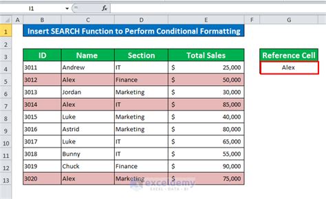 how to do conditional formatting based on another cell in excel 6 easy