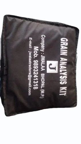 Black Plastic Grain Analysis Kit At Best Price In Bhopal Id 22159702473