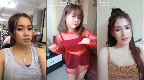 Tiktok Khmer Cute Girls Compilation ប្រជុំស្រីស្អាតទីកតុក 29 Youtube