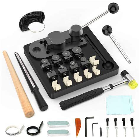 Jazorr Ring Bending Tool Ring Bender With Nylon Dies Ring Making Tool Ring Measurement Tool