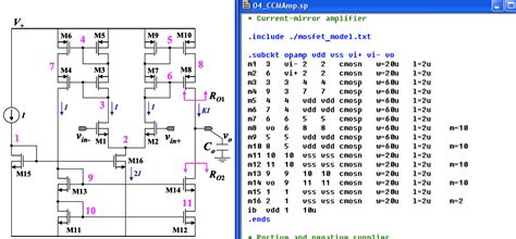Create Spice Netlist For This Following Circuityou