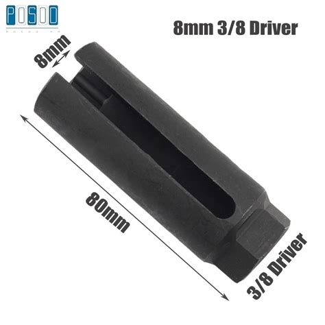 Oxygen Sensor Socket 12 38 Black Diy For 12inch Drive