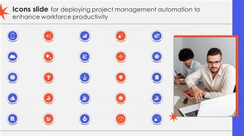 Icons Slide For Deploying Project Management Automation To Enhance Workforce Productivity Ppt