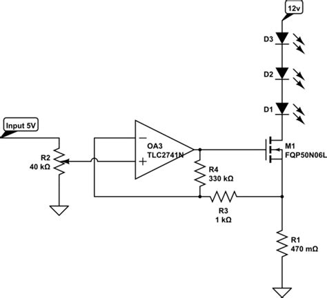 Operational Amplifier Unstable PWM Constant Current Electrical Engineering Stack Exchange