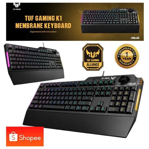 Asus Tuf Gaming K Rgb Wired Mechanical Gaming Keyboard Shopee Malaysia