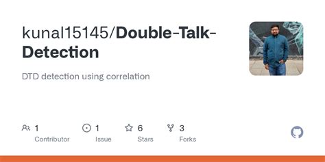 Github Kunal15145double Talk Detection Dtd Detection Using Correlation