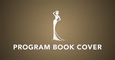 Program Book Cover Miss All American Program Book Cover Miss All American