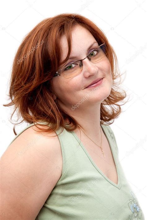 Redhead With Glasses Stock Photo Igabriela