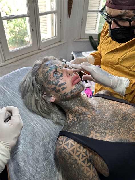 Woman Tattoos Eyes And Goes Blind