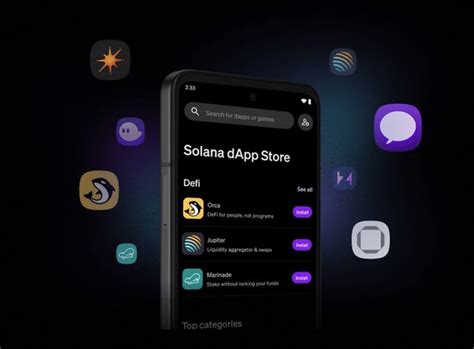 Solanamobile First Look At The Solana Dapp Store That Will Ship With