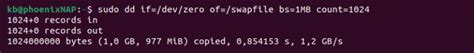 How To Create A Linux Swap File Phoenixnap Kb