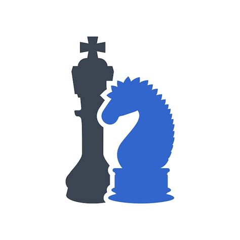 Premium Vector Strategy Chess Icon