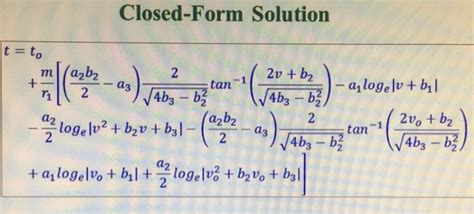 Solved Homework Based On The Closed Form Solution A Chegg
