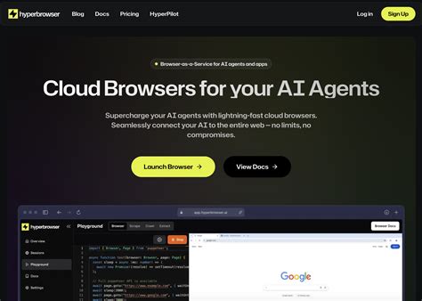 Hyperbrowser Ai Tool For Browser Automation