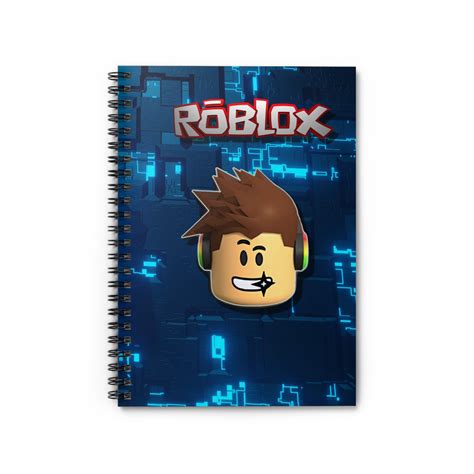 Roblox Notebook Personalized School 118 Lined Pages Spiral Binding Perfect For Fans Stylish