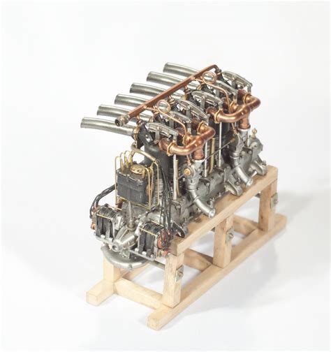 Aero Daimler Engine 120 Hp Wiener Modelbau Manufactur