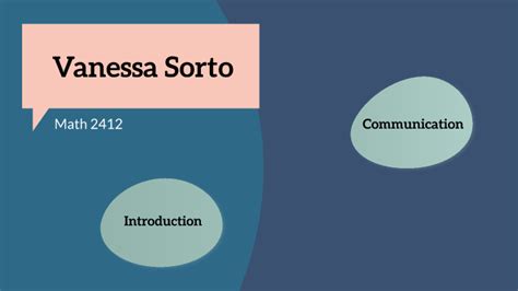 Vanessa Sorto By Vanessa Sorto On Prezi
