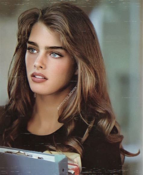 Brooke Shields Brooke Shields Young Hair Cuts Beautiful Women
