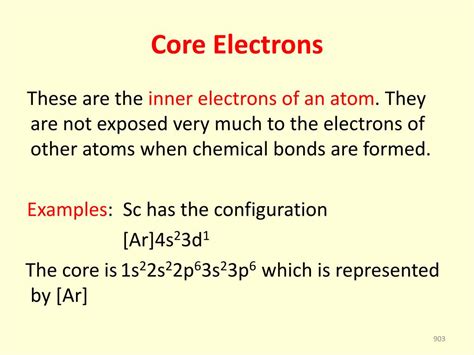 Ppt Core Electrons Powerpoint Presentation Free Download Id6788046