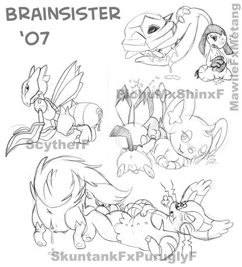 Rule 34 2007 Brainsister Mawile Metang Nintendo Pichu Pokemon Pokemon Species Purugly