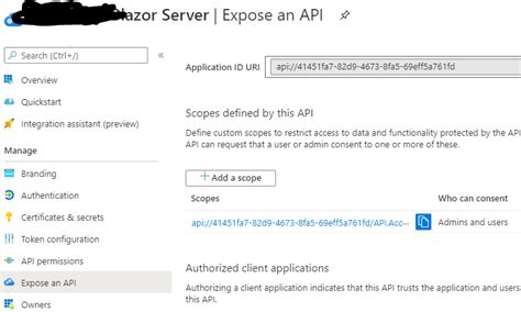 Jquery Azure Ad Authentication 401 Error The Audience Is Invalid