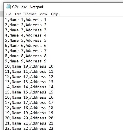 Excel VBA Solutions Create An Excel CSV File Having More Than Rows Of Data