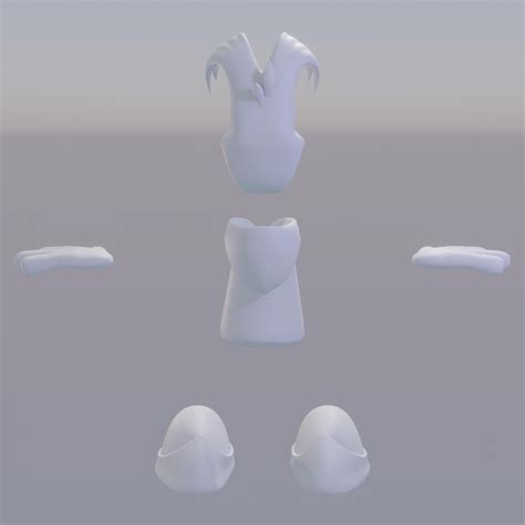 Rayman Model Wip R Blender