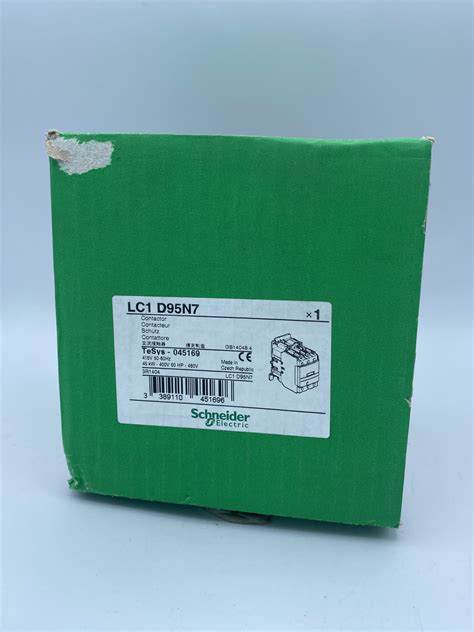 Schneider Telemecanique Lc1 D95 N7 Essential Automation