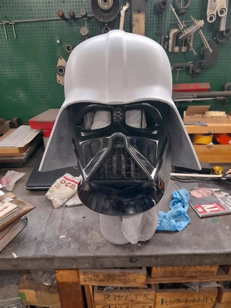 3d Print Darth Vader Wearable Helmet • Made With Cr10 V3・cults