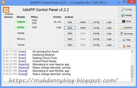 Cara Membuat Database Mysql Dengan Xampp Danny Blog