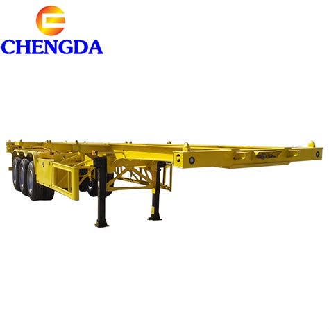 Container Transport Semi Trailer Chassis Trailer Truck Semi Trailer
