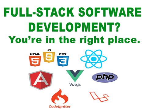 full stack developer full stack development laravel nodejs ci4