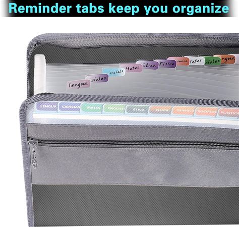 Buy Expanding File Folders A4 13 Pockets Filing Accordion Folder