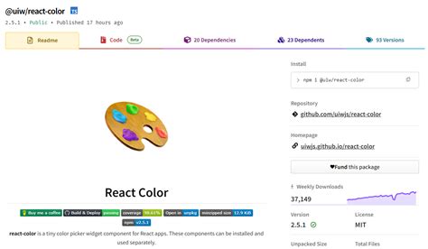 React Color Support For Defaultprops 오류
