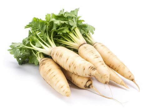 Premium Photo Parsnip Root Isolated On White Background With Clipping