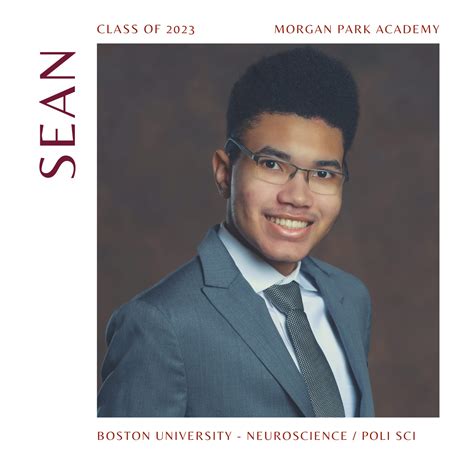 Meet The Class Of 2023 — Sean Morgan Park Academy
