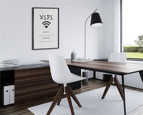 wifi network code print wifi password print guest wifi password sign