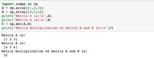 Matrix Multiplication In NumPy Different Types Of Matrix Multiplication