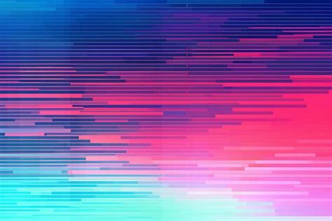 Premium Photo Abstract Glitch Horizontal Lines Background