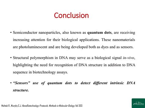 Probing Of Dna Structured With Nanoparticles Ppt