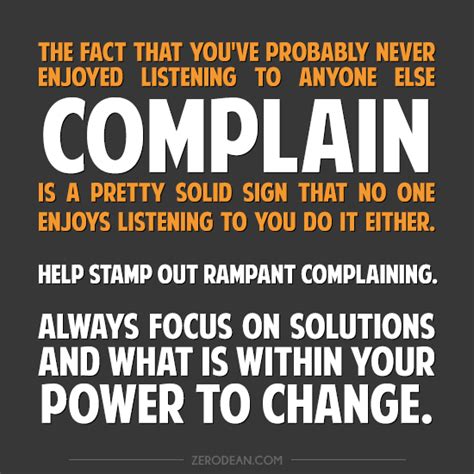 Constant Complainers Quotes Quotesgram