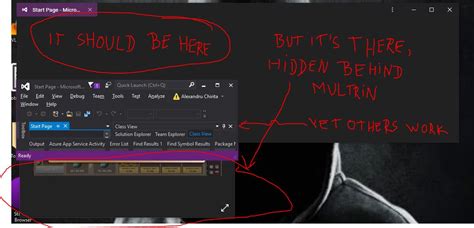 cannot see windows photos application after moving multrin window